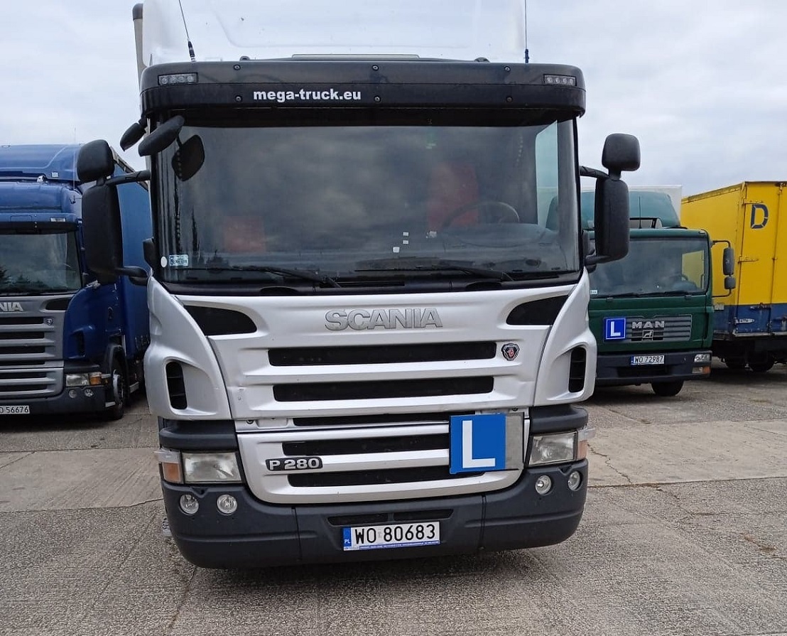 Scania Word Ostrołęka pojazd egzaminacyjny